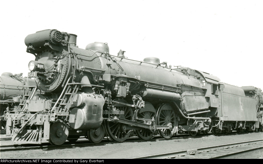 CNJ 4-6-2 #831 - Central RR of New Jersey